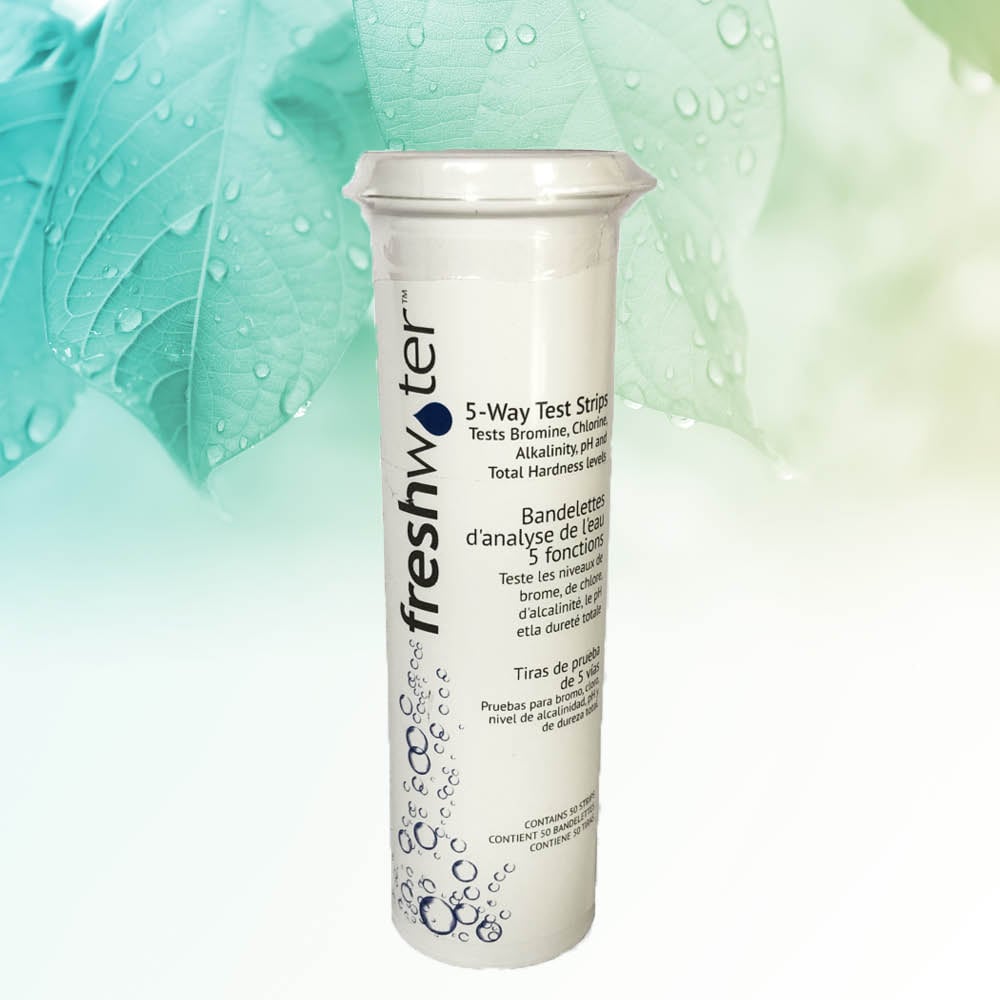 Freshwater 5 Way Test Strips - HotSpring World