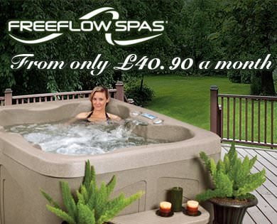 Freeflow Hot Tubs from only £40.90 a month! - HotSpring World